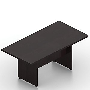 Offices To Go 8ft Contemporary Rectangular Conference Room Table in (American Espresso)