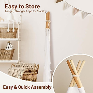 Kids Teepee Tent for Kids,Kids Play Tent for Girls & Boys, Gifts Playhouse for Kids Indoor Outdoor Games, Kids Toys House for Baby (Teepee Tent for Kids)