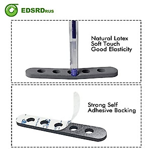 EDSRDRUS 24 Pcs Hat Size Reducer 0.12&0.20 Inch Breathable Thick Hat Tape Skin-Friendly Foam Hat Filler for Hat Cap, Fedoras, Baseball Cap, Cowboy, Western