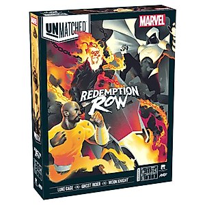 Unmatched: Marvel - Redemption Row - Strategy Fighting Superhero Game for Family, Teens & Adults by Restoration Games
