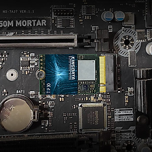 KINGDATA 256GB M.2 2230 NVMe PCIe SSD Gen 4.0X4 - Internal Solid State Drive Compatible with PS5, Steam Deck, Microsoft Surface, Ultrabook, Laptop, Desktop (256GB, M.2 2230 NVMe 4.0)