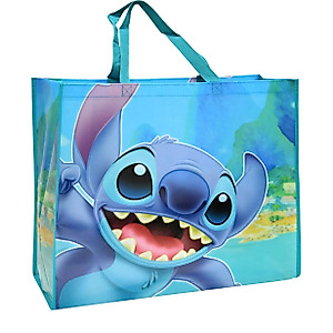 Disney Stitch from Lilo and Stitch Giant Extra Large 26" inch Premium Reusable Tote Bag