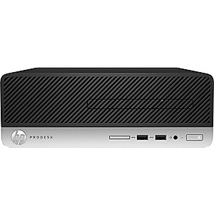 HP ProDesk 400 G6 Small Form Factor Desktop, Intel Core i5-9500, 16GB DDR4 RAM, 512GB SSD, Intel UHD Graphics 630, Windows 10 Pro (Renewed)