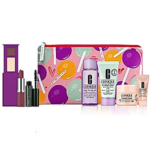 Clinique-Cosmetics Clinque 2021 Fall Skincare And Makeup 8-Piece Gift Set, (value $111)