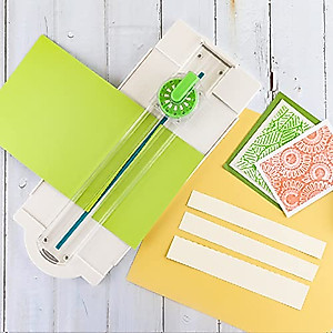 12-Shapes in 1 Craft Paper Edge Cutter,Paper Dial Trimmer Dial Trimmer With Measurements Paper Cutter Machine for Scrapbooking Decorative Wave Edges Cutting Tool Zig Zag Cutting Tool for Photo Card