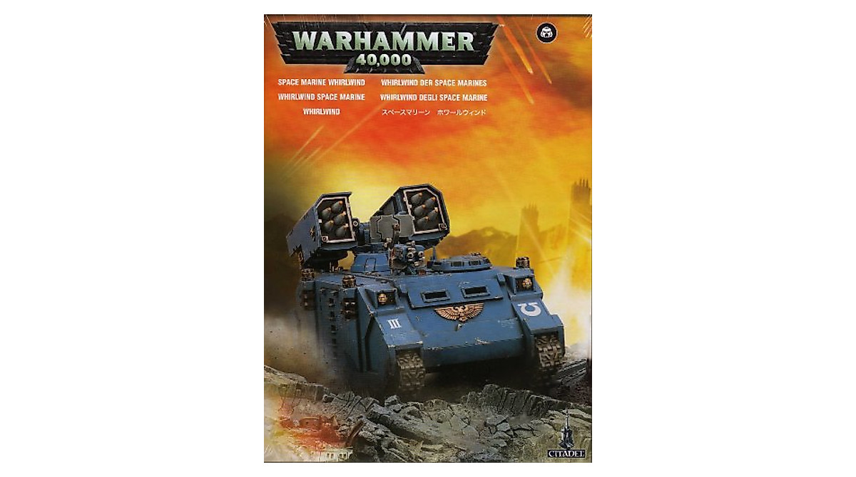 Space Marine Whirlwind Tank Warhammer 40k - Heavy Support Model