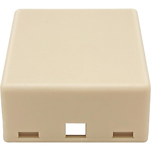 NECABLES RJ31X Phone Jack Telephone Terminal Block with Shorting Bar Surface Mount 8 Screw Terminals to RJ31X 8P8C Female