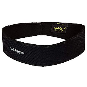 Halo Headband AIR Series - Black - Halo II - Pullover Headband-Patented Lightweight, Absorbent Moisture Wicking Headband - Channels Sweat Away from Your Eyes and Face, One Size