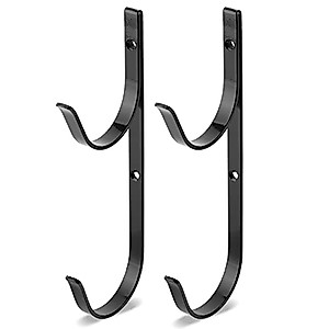 UNCO- Pool Pole Hanger, 2 Pack, Pool Hooks for Poles, Pool Equipment Hooks, Pool Pole Hooks, Hooks for Pool Supplies, Pool Hooks for Poles and Hose, Pool Hooks, Pole Hangers, Pools Accessories
