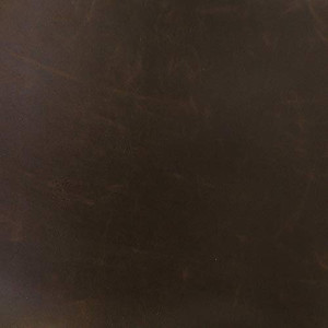 Walker Edison Douglas Urban Industrial Faux Leather Armless Bar Chairs, Set of 2, Brown