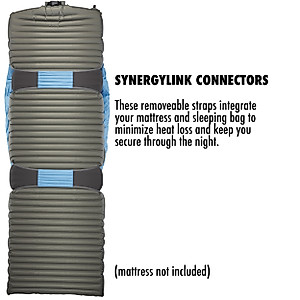 Therm-a-Rest Questar 32F/0C Lightweight Down Mummy Sleeping Bag, Long