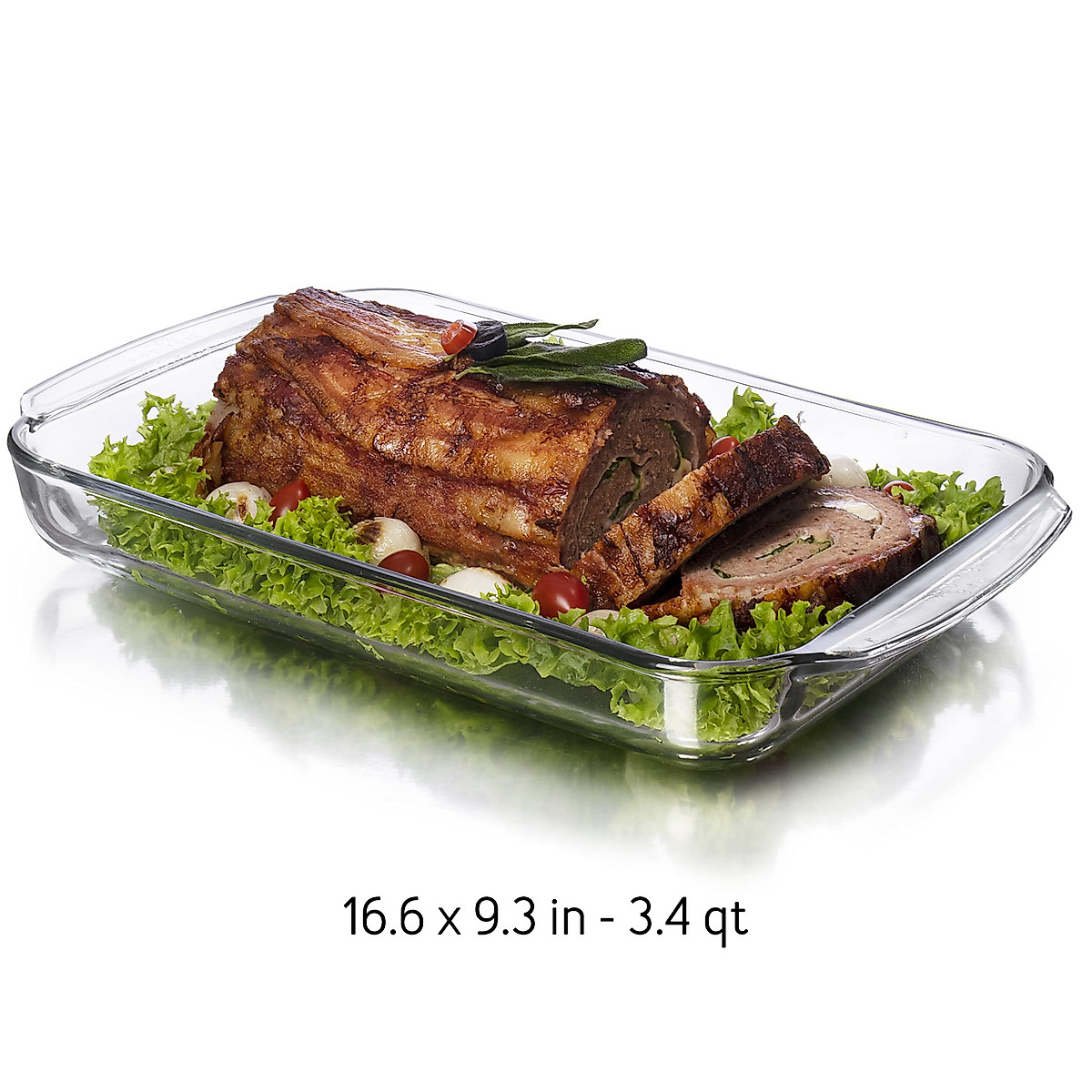 Libbey Baker's Basics 3-Piece Glass Casserole Baking Dish Set