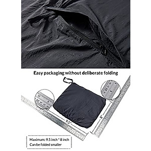 baleaf Women's Cycling Jacket, Lightweight UPF40+ WindBreaker Water Resistant Full Zip Long Sleeve Running Hiking Black M