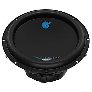 Planet Audio AC10D Anarchy Series 10 Inch Car Subwoofer - 1500 Watts Max, Dual 4 Ohm Voice Coil, Sold Individually, for Truck, Boxes, Enclosures, Use with Amplifier