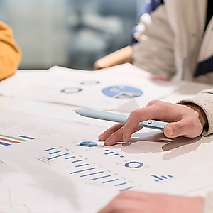 DIBALIYI Quick Dry Ink Pens, Gel Pens Fine Point Smooth Writing, Retractable 0.5 mm Black Ink Pens, Rollerball Pens for Note Taking School Office Supplies, Cute Pens for Women Gifts (5)