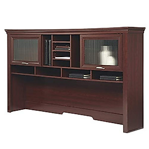 Realspace Magellan Performance 71"W Hutch for L-Desk, Cherry