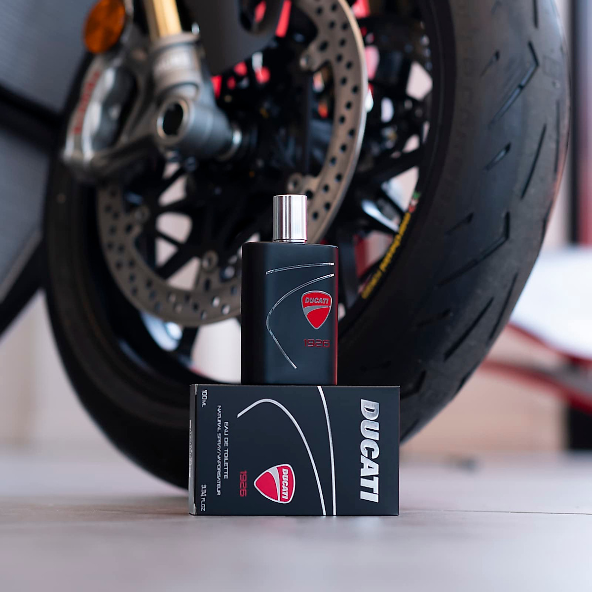 DUCATI Fragrance for Men - Aromatic Fougere Scent - Opens with Tangerine and Bergamot Notes - Blended with Lavender - For Intense and Bold Men Looking to Exude Style - 3.4 EDT Spray