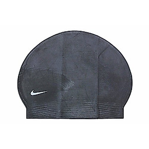 Nike Flat Latex Swim Cap Black