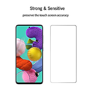Ailun Screen Protector for Galaxy A53/Galaxy A52 4G 5G/Galaxy A51/Galaxy A51 5G/Galaxy A51 5G UW,[3 Pack],Tempered Glass,Ultra Clear,Anti-Scratch,Case Friendly