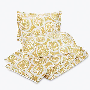 Trina Turk Star Dot 3-Piece 100% Cotton Duvet Set - Full/Queen