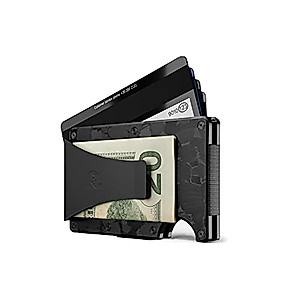 The Ridge Forged Carbon Fiber Money Clip Wallet Thinner Than Smartphone