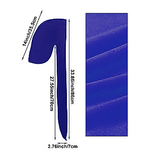 8 Pieces Velvet Baby Durags Kids Durag Caps 360 Wave Wide Strap Headwraps Long Tail Turban Beanies for Boys Girls