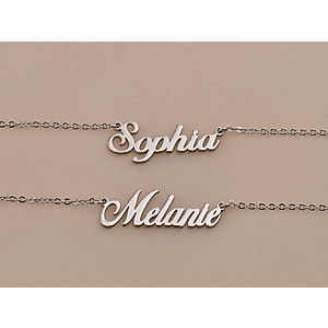 GR859C Custom with Gold Plated Name Necklace for Women Yareli