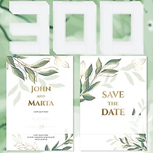 Yexiya 300 Pcs Translucent White Vellum Belly Bands for 5 x 7 Invitation Vellum Band 1.5 x 12 Inch Blank Wedding Band Wedding Invitation for DIY Wedding Bridal Shower Invitation Card Envelopes Wrap