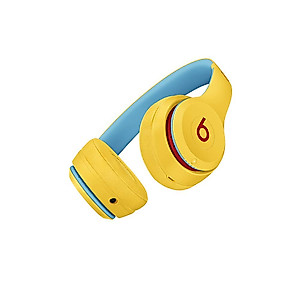 Beats Solo3 Wireless On-Ear Headphones Club Collection � Club Yellow (Renewed)