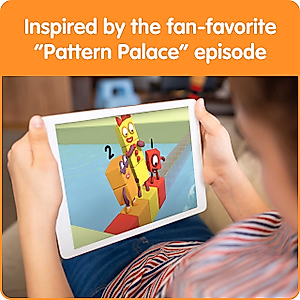 hand2mind Numberblocks Race to Pattern Palace! Board Game, Educational Board Games, Numbers for Toddlers, Math Toys for Kids 3-5, Preschool Learning Activities, Birthday Gifts for Kids