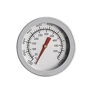 2X BBQ Thermometer Gauge - Barbecue BBQ Pit Smoker Grill Thermometer Temp Gauge - 2Pack