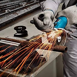 Utoolmart 5 Set Angle Grinder Spare Part Round Clamp Inner Outer Flange for Bosch -100