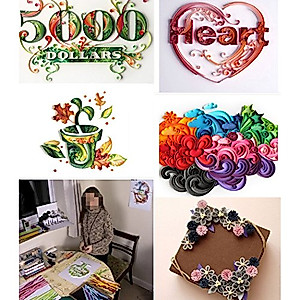 Yeooyoor 1030 sheets Origami Stars Papers Package DIY Paper - 27 Colors