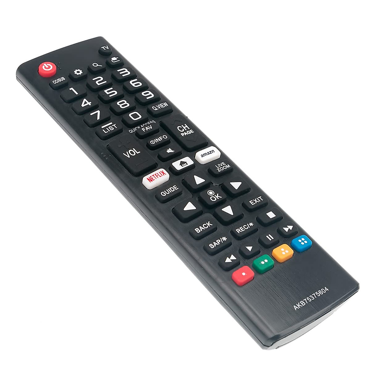 AKB75375604 Replace Remote Applicable for LG TV 55SK9500PUA 65SK8550PUA 75SK8070PUA 75SK8050PUA 75SK8070AUB 65SK8000PUA 65UK7700PUD 55UK7700AUB 55UK7700PUD 55UK7500PUA 86UK6570PUB 86UK6570AUA