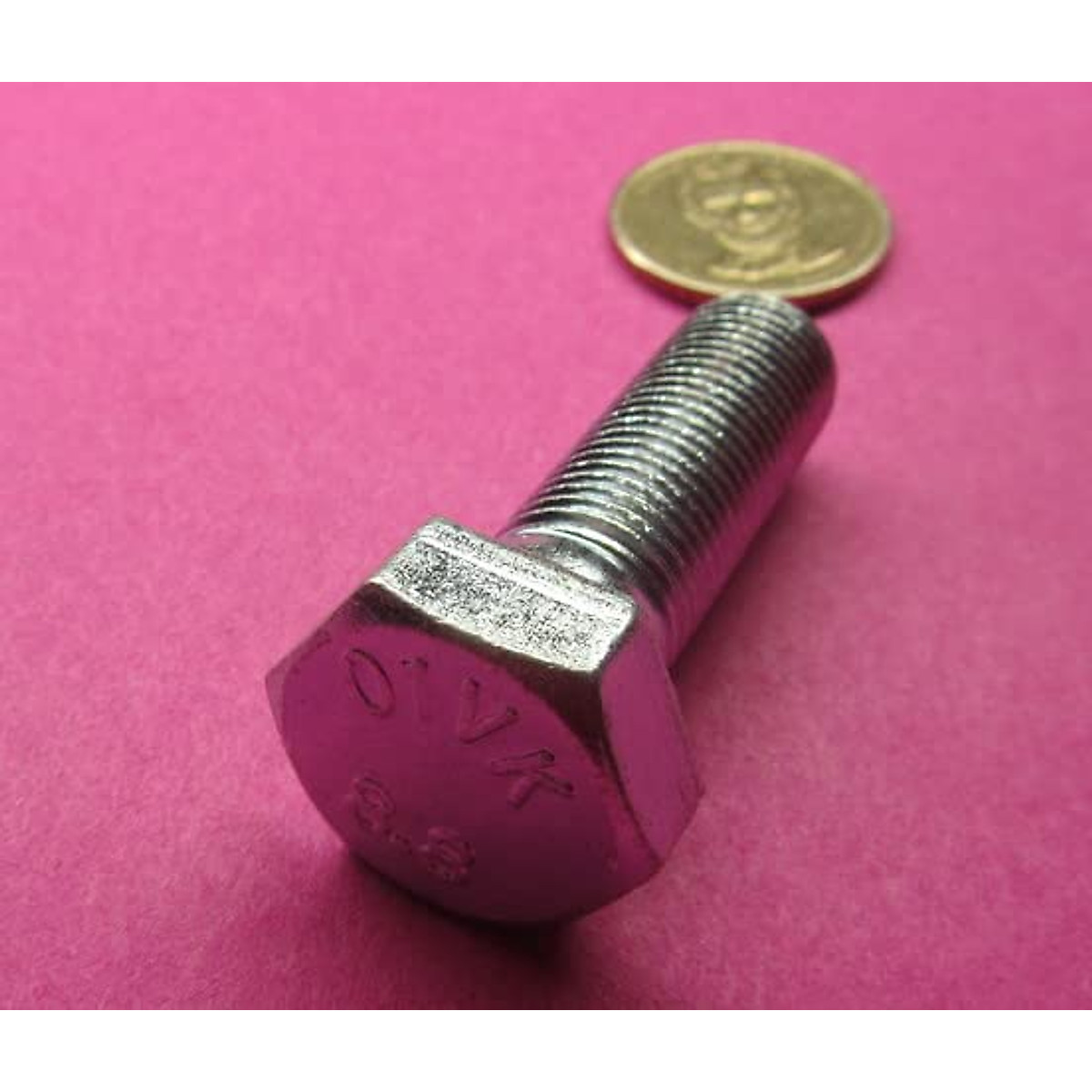 Class 8.8 Zinc Steel Bolts FT M14 x 1.5 mm x 45 mm Long 10 pcs