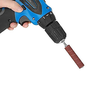 Drill Press Sanding Drum Kit, 20pcs Rubber Sanding Drum Set for Drill Presses and Power Drills, Drum Sander Attachment with Spindle Sander Sleeves and Tool Carrying Case, 1/2, 3/4, 1, 1-1/2 Inch