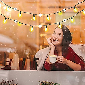 Skyley Christmas Light Holders Mini Suction, Hang Clips Cup Shower Hooks Outdoor Seasonal Lighting for Window Glass Home Kitchen Bathroom (200 Pcs), Clear