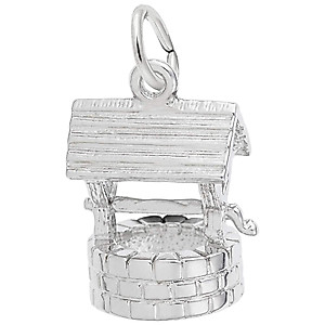 Rembrandt Charms Wishing Well Charm, Sterling Silver