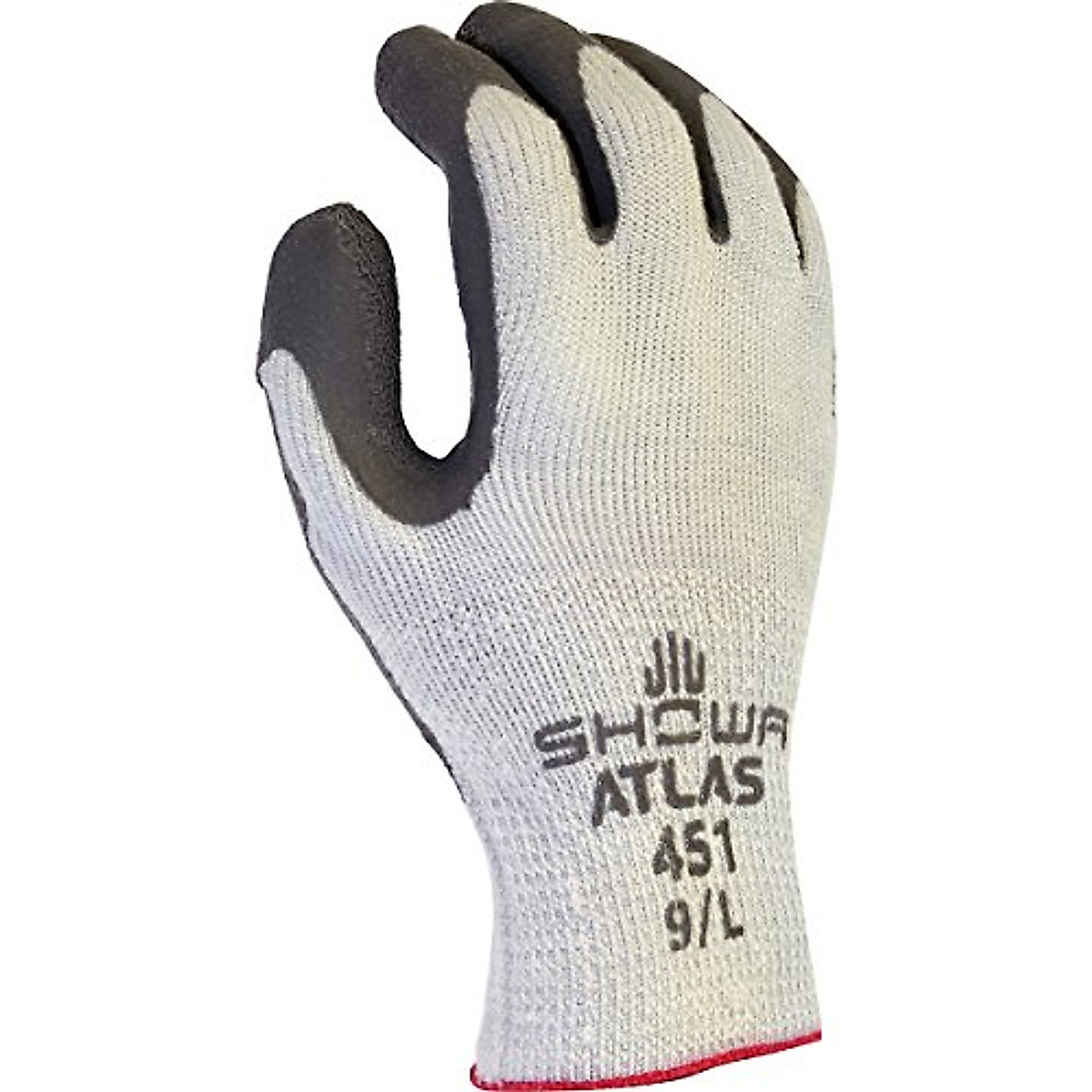 SHOWA unisex adult insulated work glove, Gray, Large Pack of 24 US