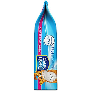 Fresh Step Non-Clumping Premium Cat Litter with Febreze Freshness, Scented, Multi, 224 Ounce (Package May Vary)