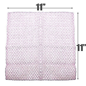 Olivia tree 2pcs glitter metal kitchen dish towel,dish cloth,dish scrubber,mesh wash net, dish sponge, dish wash net
