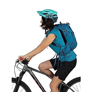 Osprey Raven 14L Women's Biking Backpack with Hydraulics Reservoir, Space Travel Grey, One Size