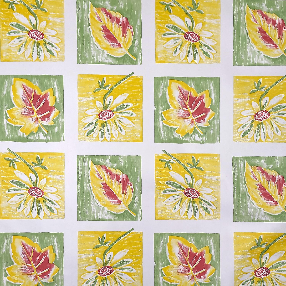 Yifely Yellow Leaf Sunflower Countertops Decor Paper Self-Adhesive Vinyl Shelf Drawer Liner 17.7 Inch by 9.8 Feet