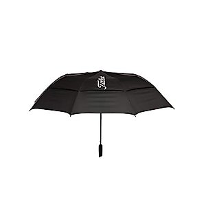 Titleist Players Folding Golf Umbrella , Black, 58"