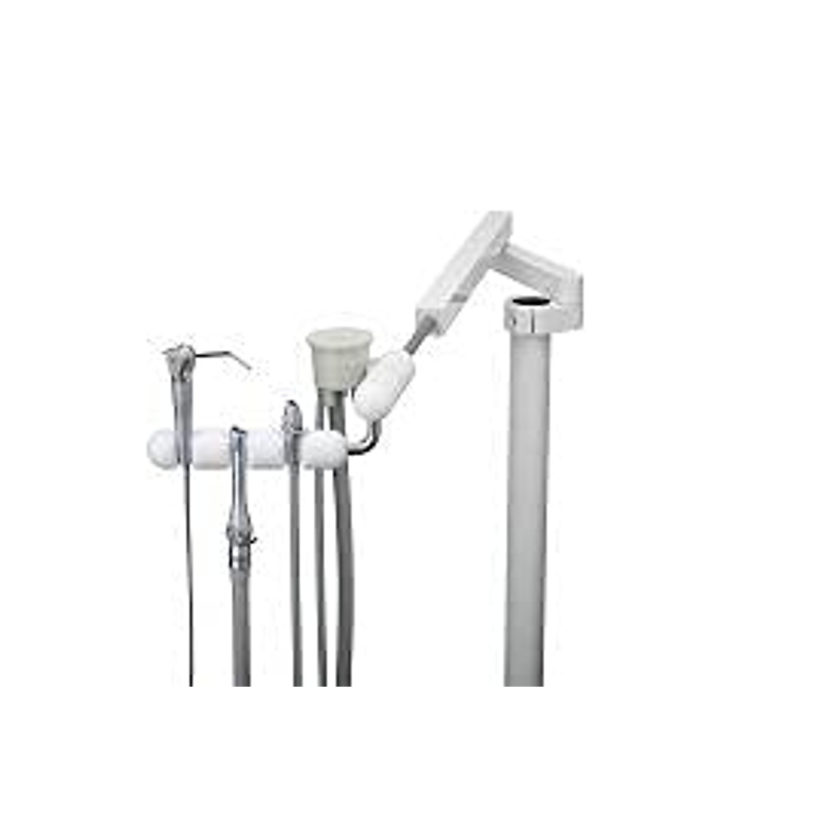 DCI 5485 Telescoping Arm Assistant's Instrumentation Premium 4 Position Precision Comfort (Syr, 2 HVE, SE) Anodized