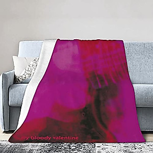 My Bloody Valentine Loveless Ultra Soft Throw Blanket Flannel Fleece All Season Light Weight Living Room/Bedroom Warm Blanket 80"X60"