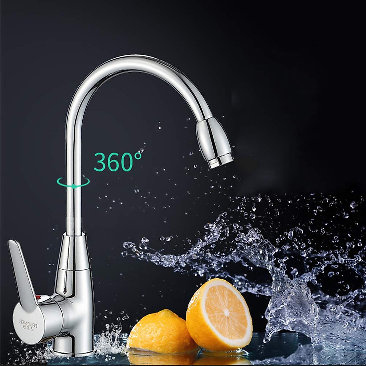 Sink Faucet Garden Cold Tap Faucets Garage Water Tap Bath Tub Faucet Bath Tub Tap Faucet Picnic Table Clips Kitchen Faucet Kitchen Accessoires Mop to Rotate Hot and Cold