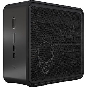 Intel NUC 9 NUC9i7QNX (Intel 6-Core i7-9750H, 64GB RAM, 2TB PCIe SSD, 2 x Thunderbolt, WiFi 6, HDMI, Win 10 Pro) Ghost Skull Canyon Extreme Gaming Box Elite Mini Tiny Business Desktop, 3-year warranty