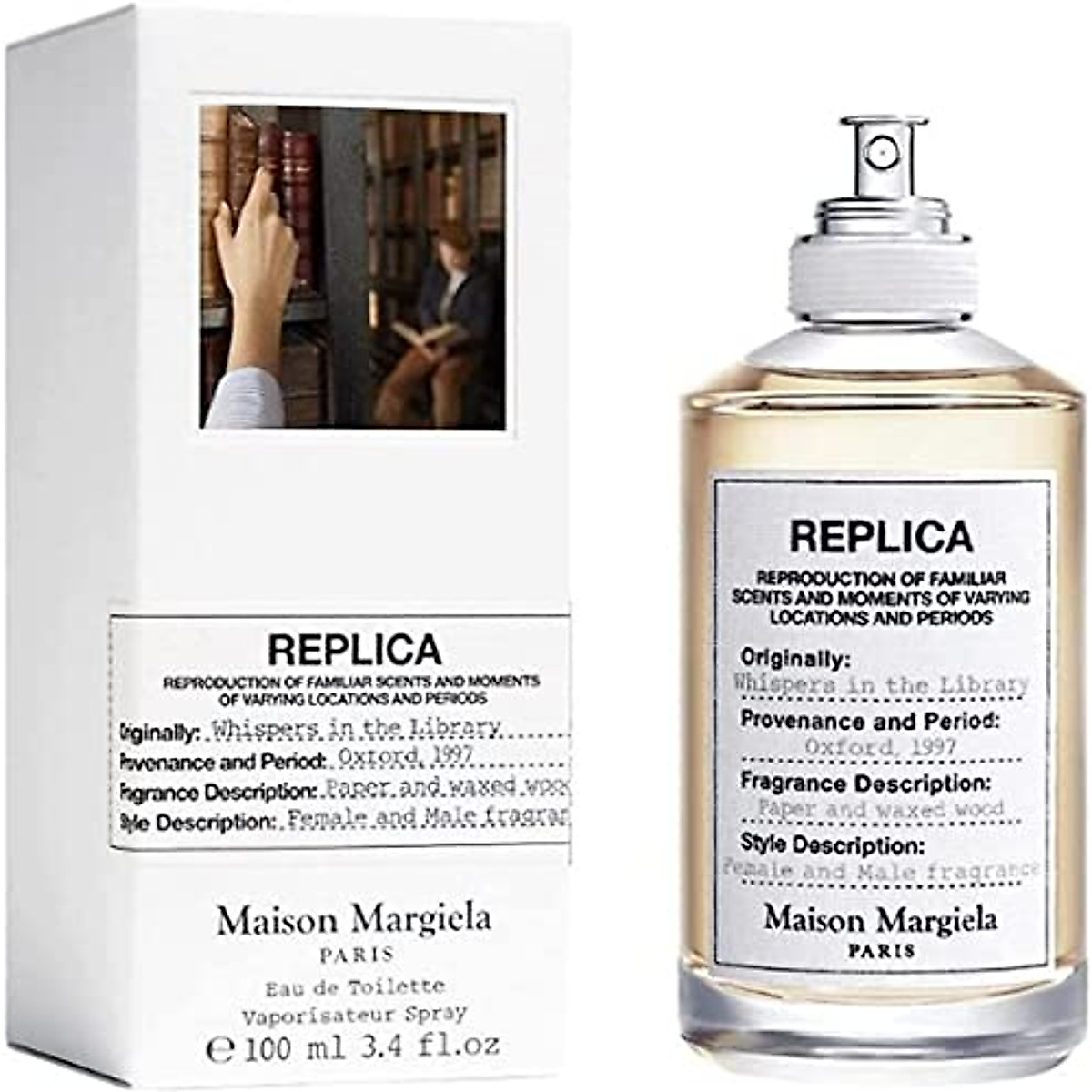 Maison Margiela Replica Whispers in the Library Eau de Toilette 100ml / 3.4 oz,MMMNCU025