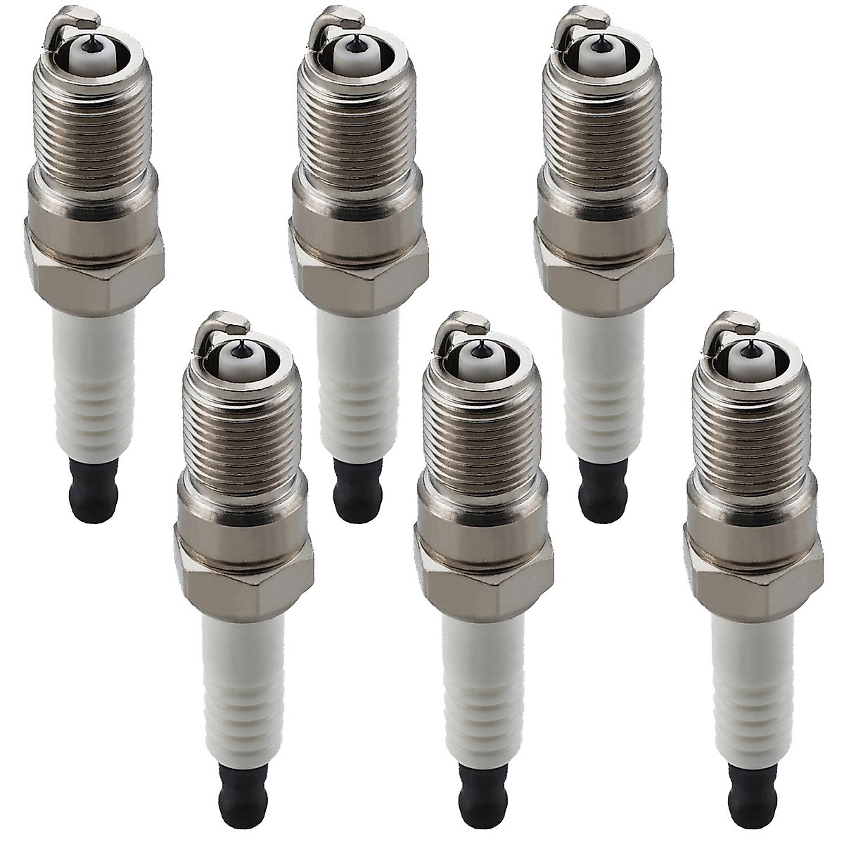 ENA Set of 6 Platinum Spark Plug 2000 2001 2002 2003 2004 2005 2006 2007 2008 2009 Compatible with Mercury Ford Escape Freestyle Fusion Mustang Taurus Zephyr Milan Montego Sable V6 3.0L Replace# SP433